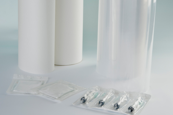 Blue Color Thermoforming Packaging Film PA PE Medical Grade Flexible ...